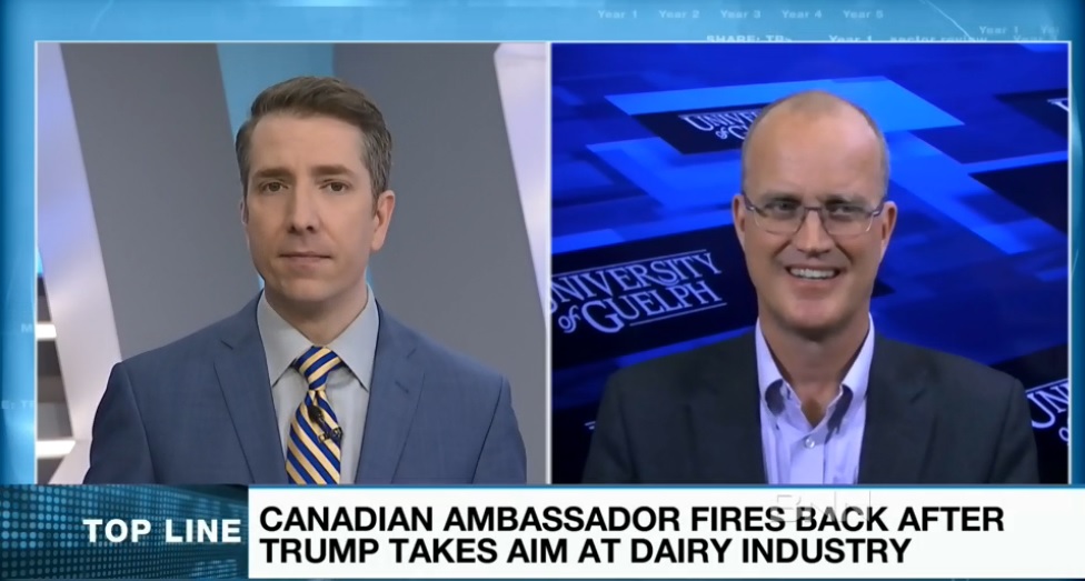 Trump’s Claims About Canadian Dairy Unfair: Prof - U of G News