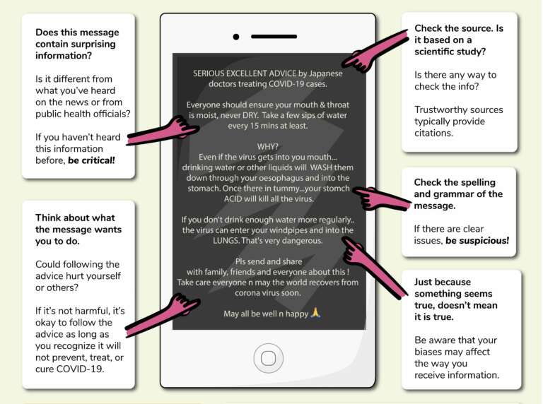 Effort to Fight COVID-19 Misinformation Led by U of G Student - U of G News