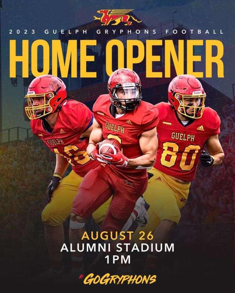 Gryphon Football 2023 Home Opener Game - U of G News
